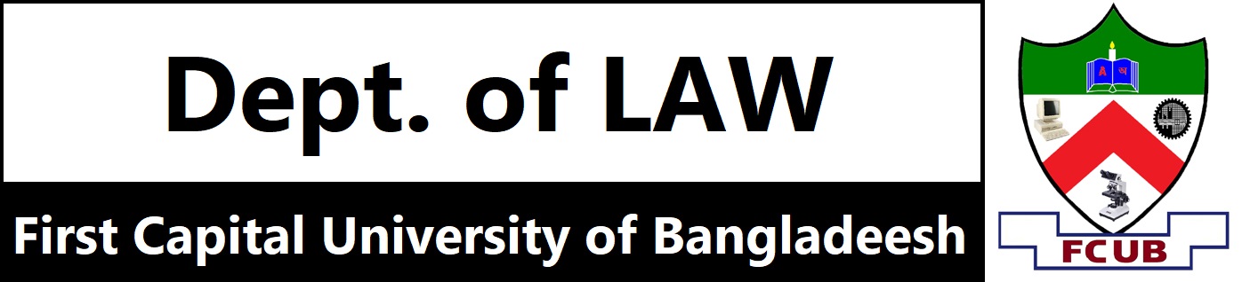 Department of Law – FCUB